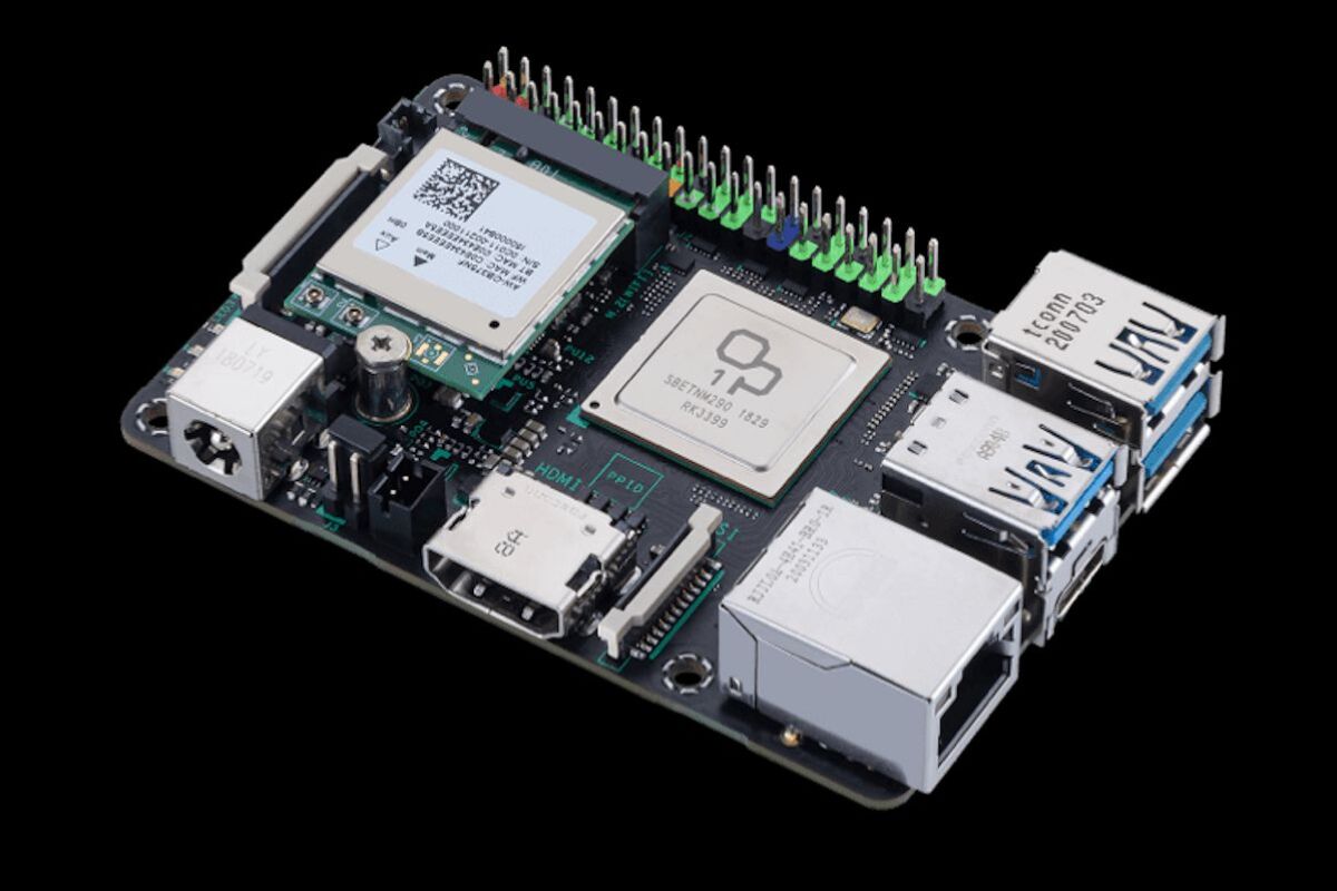 Asus Launches Second Generation Tinker Board Single Board Computer
