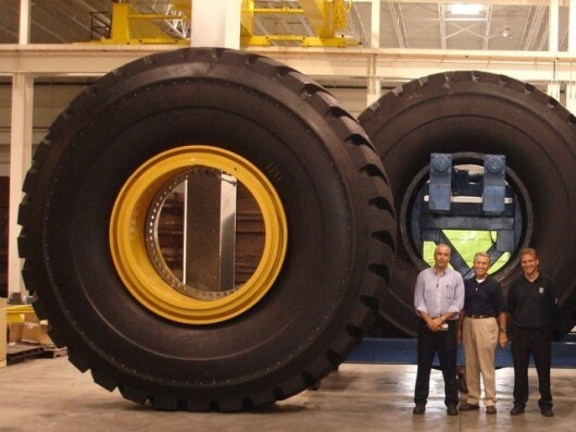 The world’s biggest production tire – the 63-inch Titan