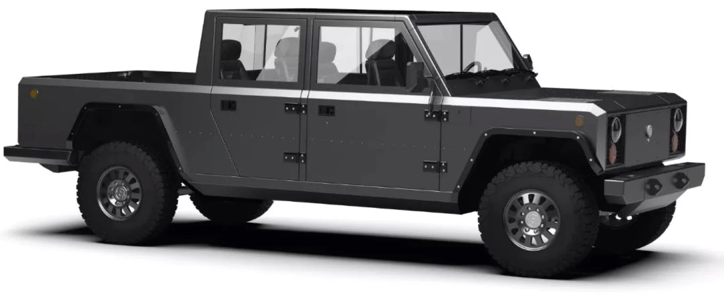 Bollinger Motors stretches out with all-electric pickup truck