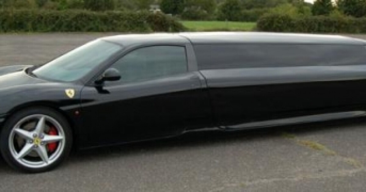 World’s first Ferrari stretch limousine