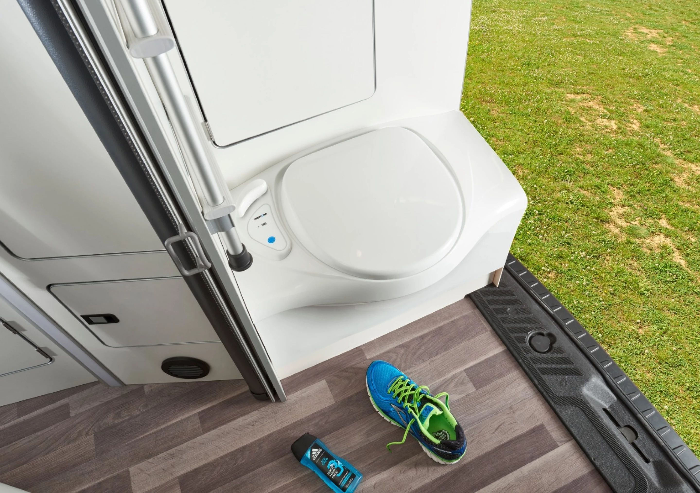 Westfalia squeezes a private toilet into its latest Ford Transit camper van