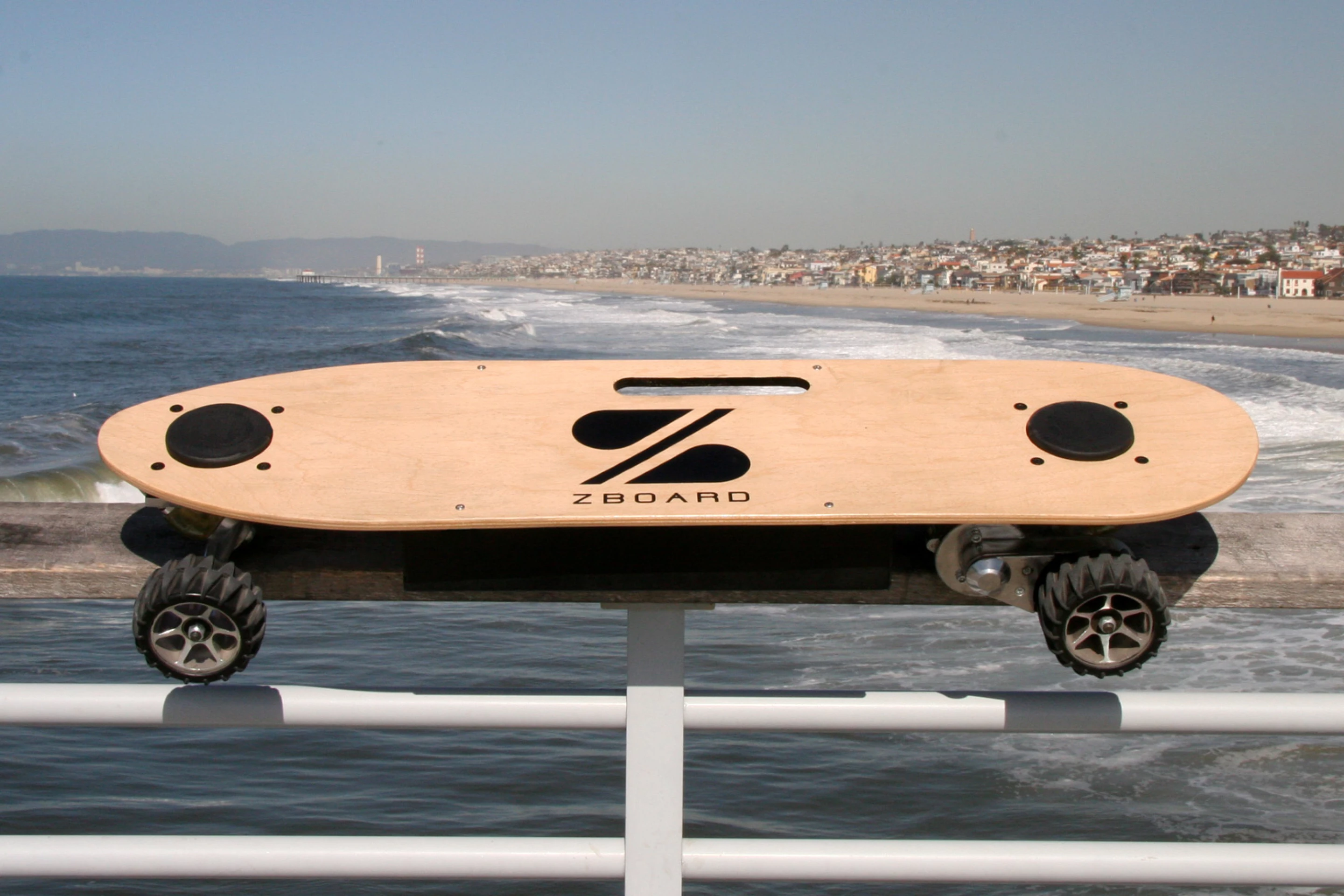 The ZBoard hands-free motorized skateboard