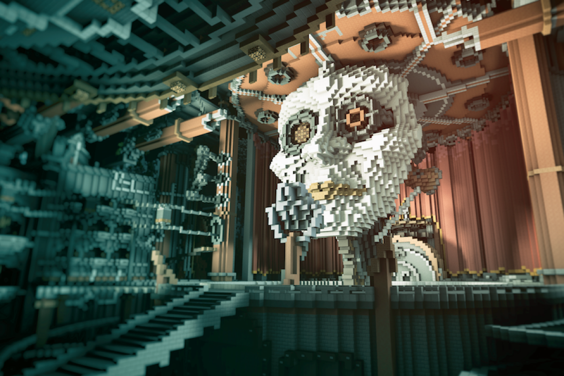 Art in the age of ones and zeros: Minecraft Art