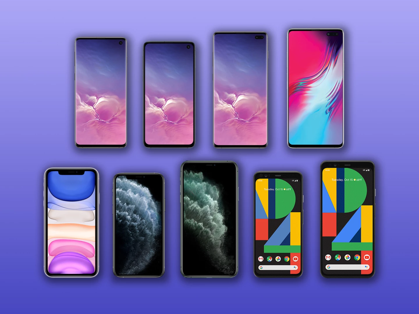 2019 flagship phone comparison: iPhone 11 vs. Pixel 4 vs. Galaxy S10