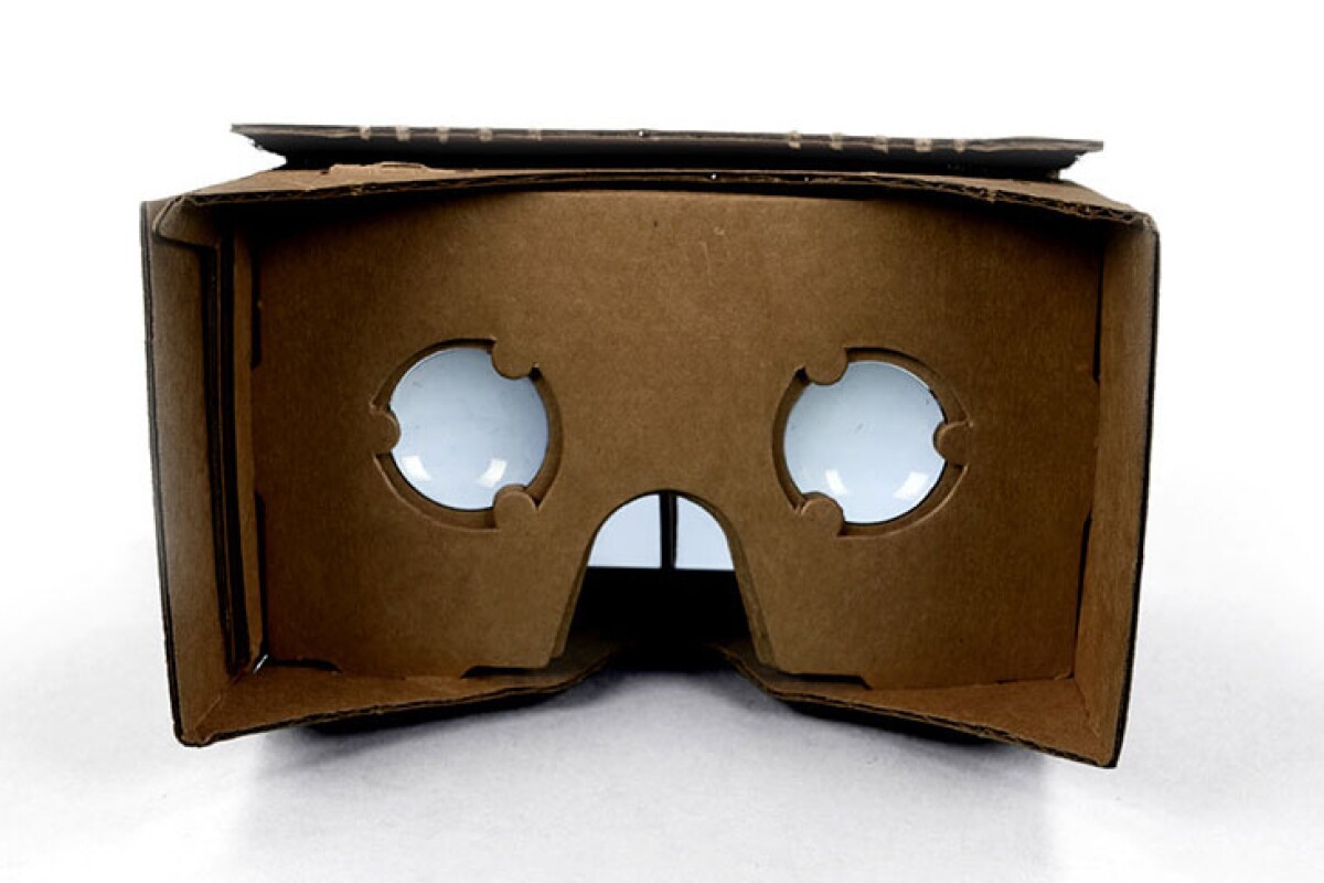 Google joins the virtual reality craze ... with a piece of cardboard