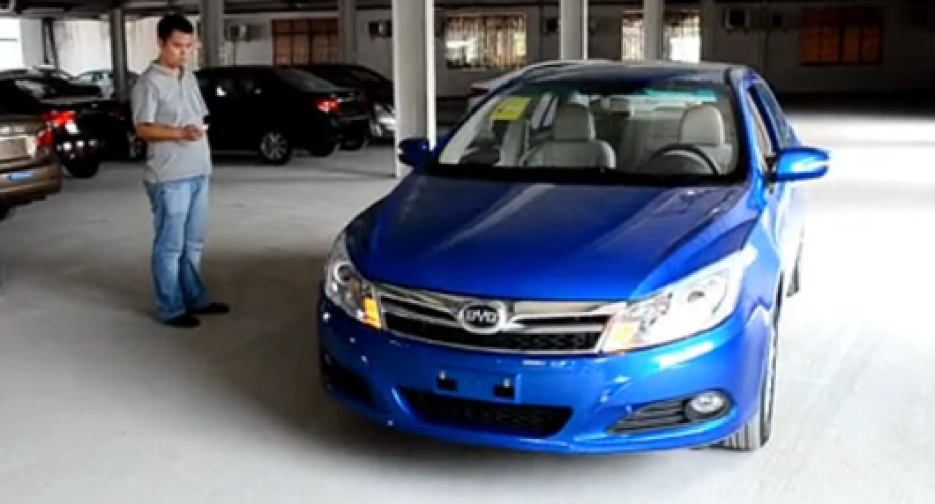 Su Rui sedan from China’s BYD can be driven by remote control