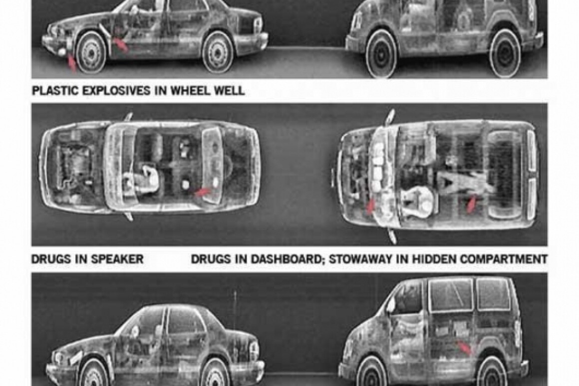 Drive-through Cargo and Vehicle Screening System