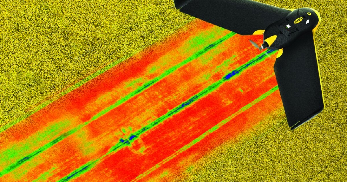 Parrot's multispectral crop monitoring sensor can be retrofitted to ...