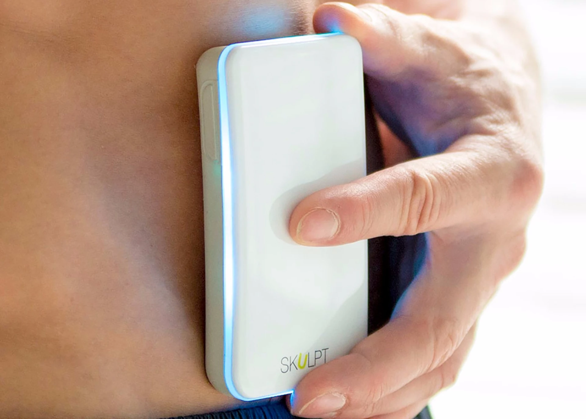 Skulpt measures muscle quality and fat levels in an instant