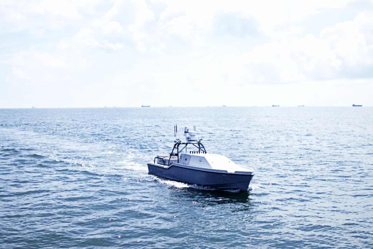 Defense contractor announces its largest swarm-capable ocean drone yet