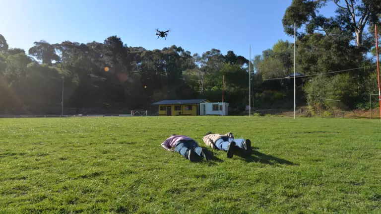 Drone tech can tell if bodies are dead or alive