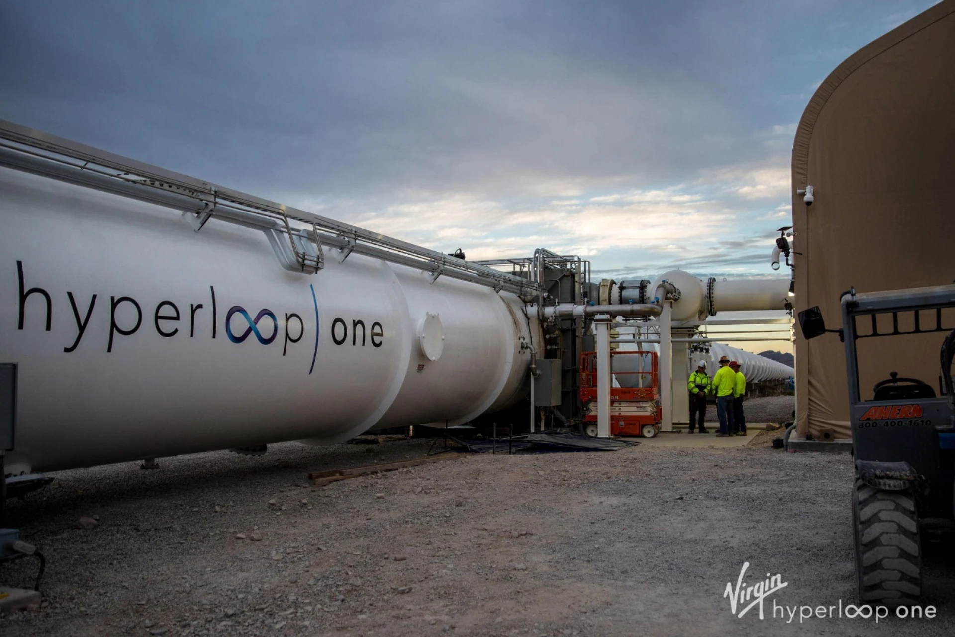 Branson's Virgin Hyperloop One to build test track in India