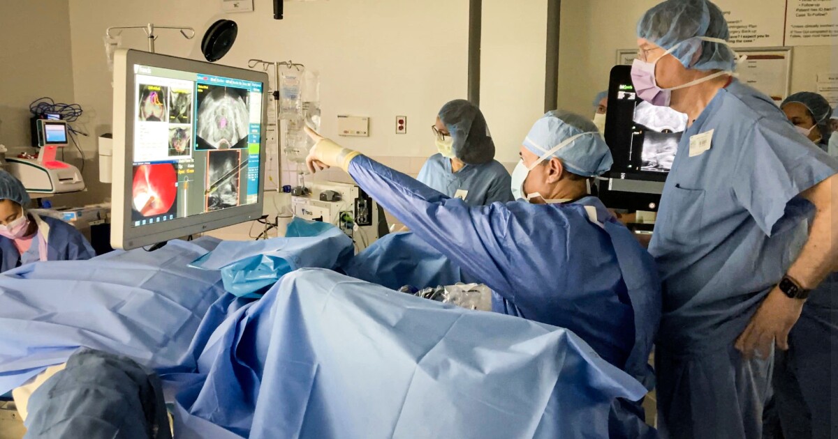 Steam-blast treatment for prostate cancer investigated in clinical trial