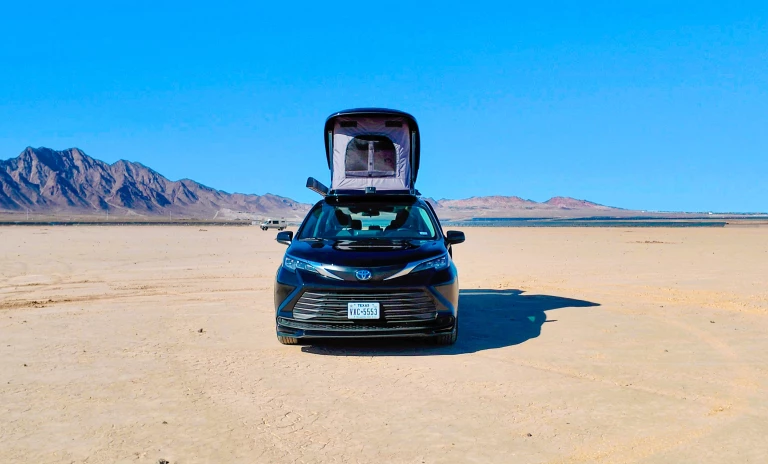 Unicamp Toyota Sienna Pop Top is an affordable US mini-camper option