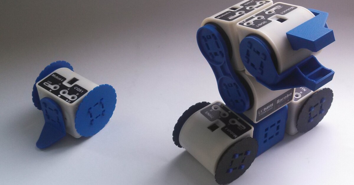 Linkbot modular robot platform grows with your knowledge