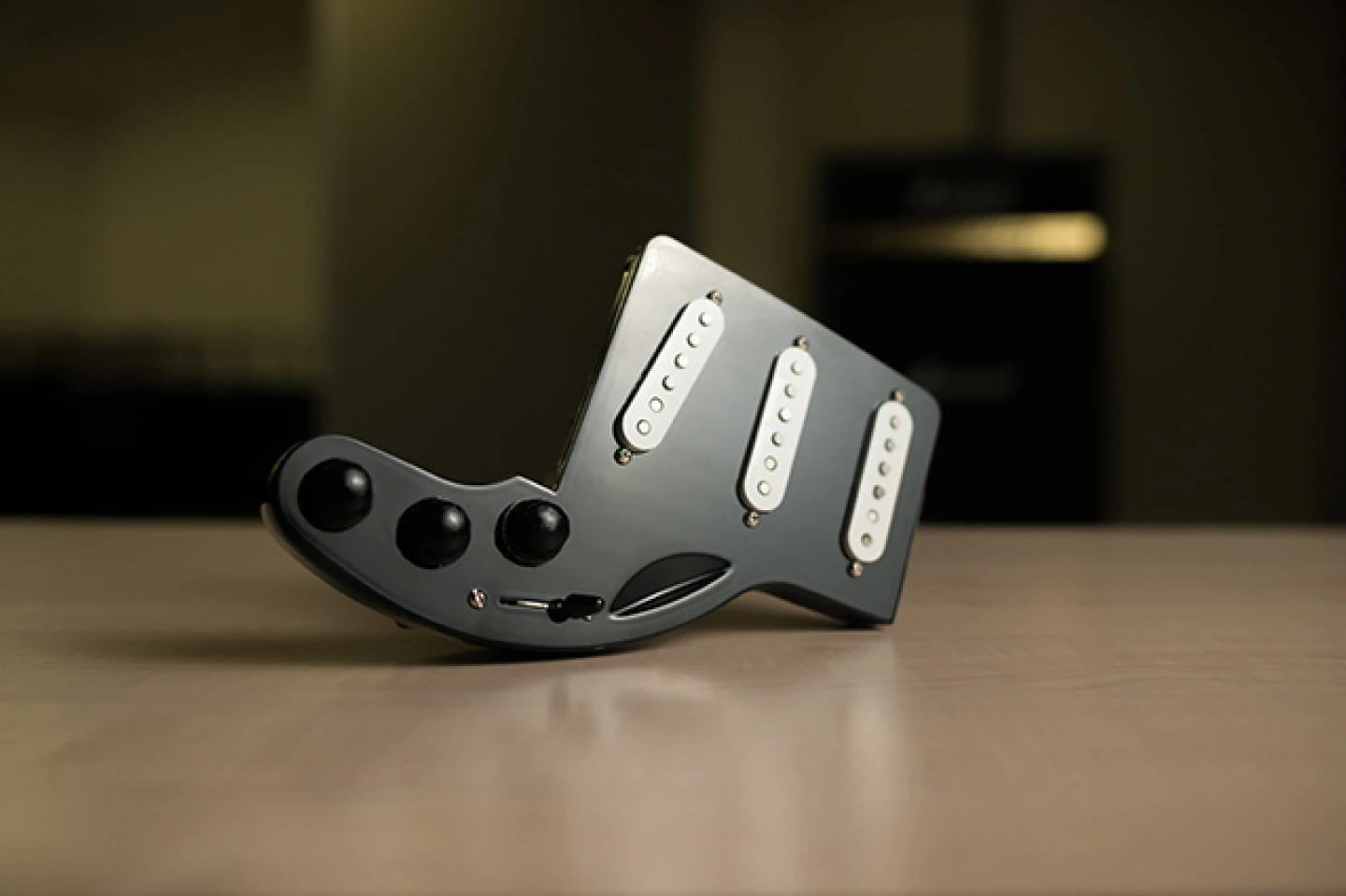 Modular plastic guitar offers up to 50 different combinations