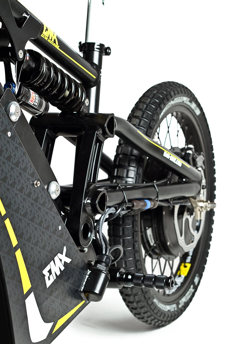 The garage-built EMX – electric motocross soul in a mountain bike's body
