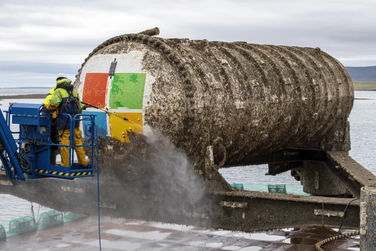 Microsoft retrieves its experimental underwater data center