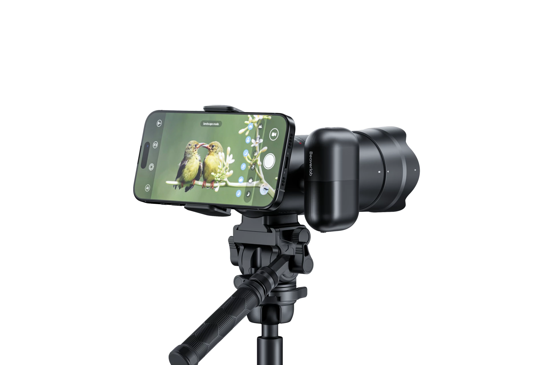 Hybrid camera system gives your smartphone "super-telephoto" zoom