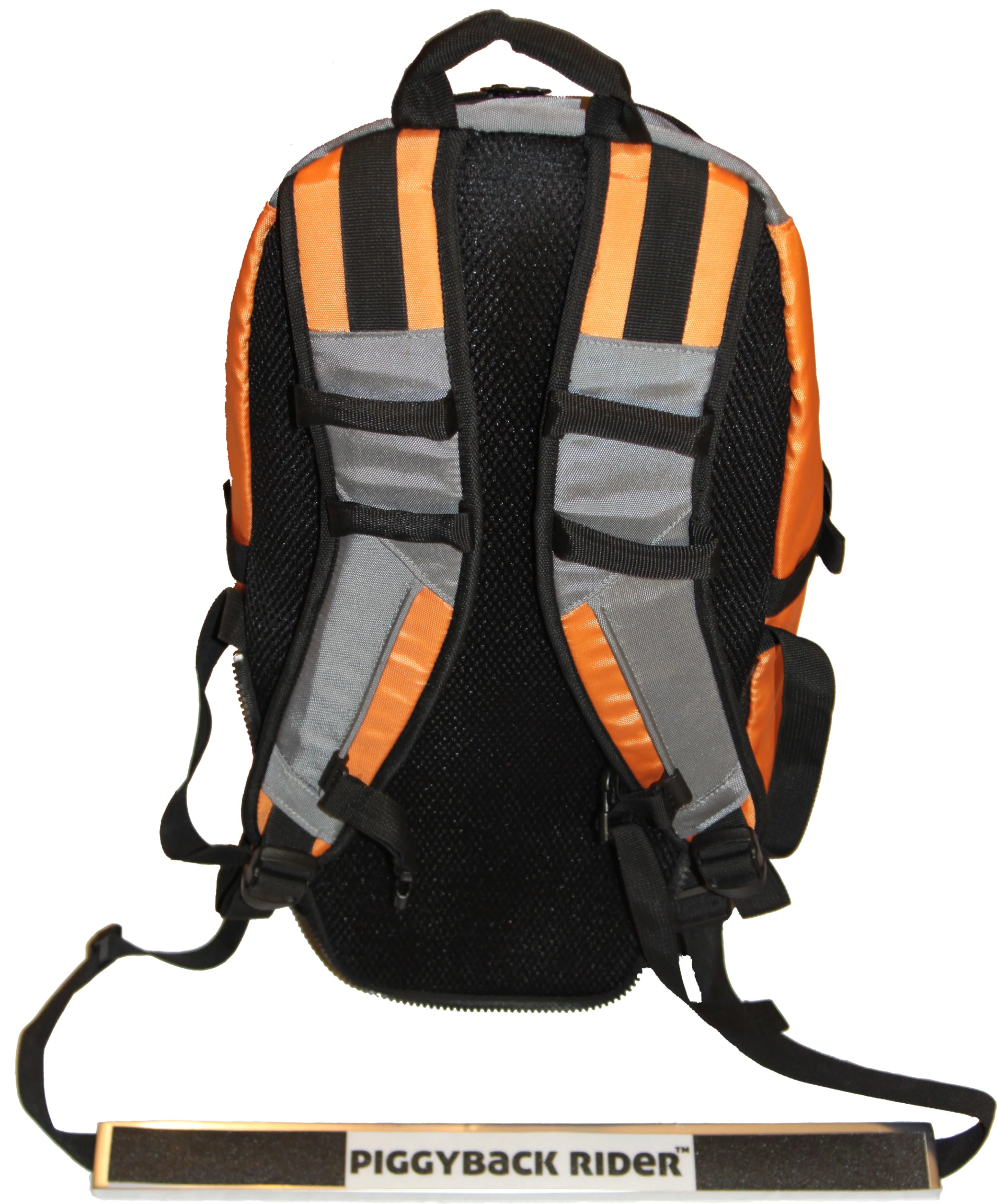 Carry your child, water and gear with the Piggyback Rider