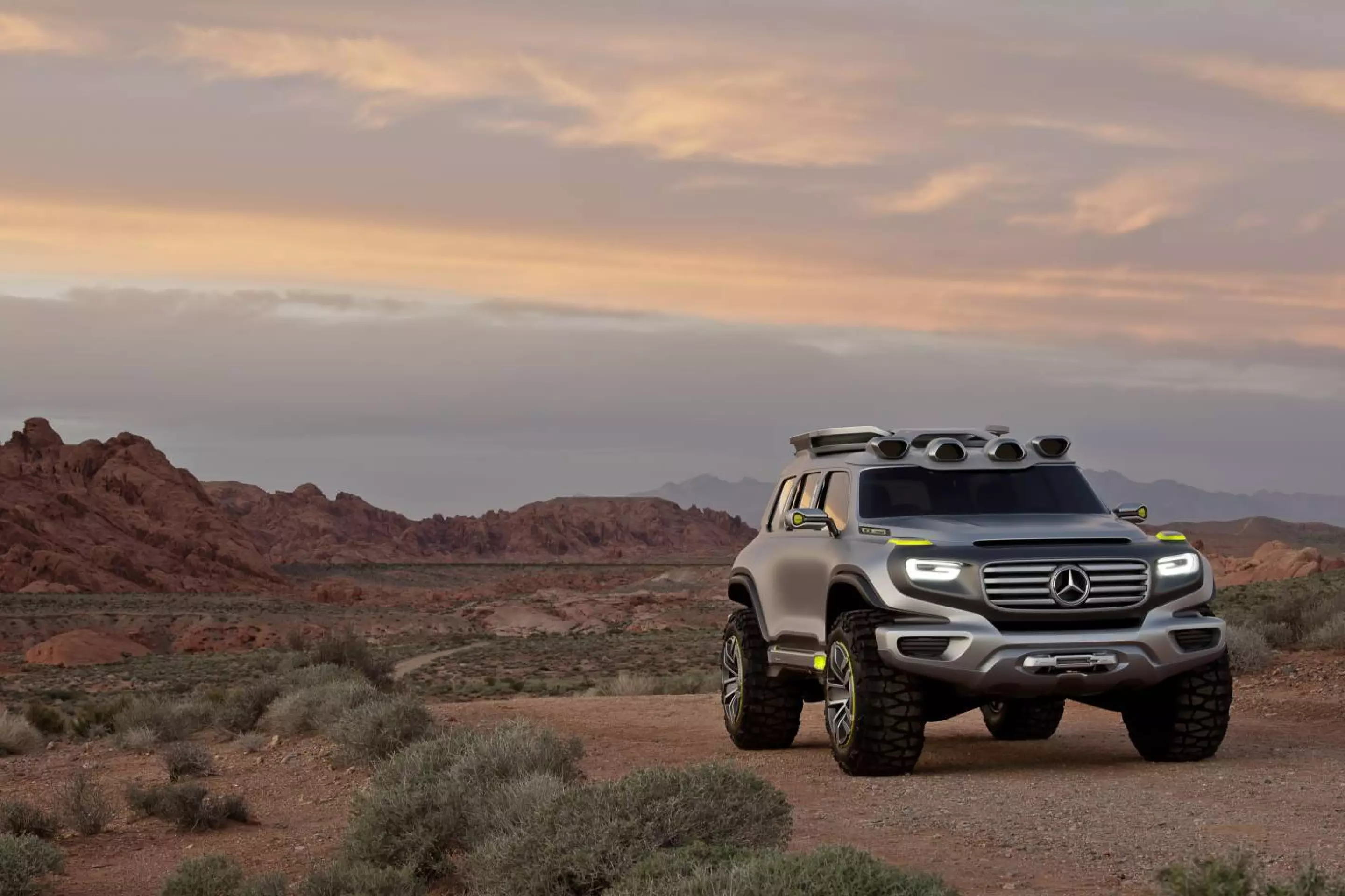 Mercedes Benz off-roader of the future – the Ener-G-Force