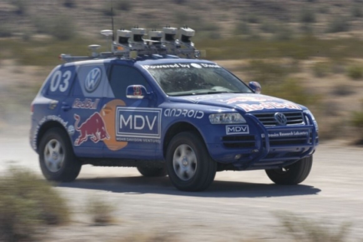 DARPA Grand Challenge winner returns to Silicon Valley