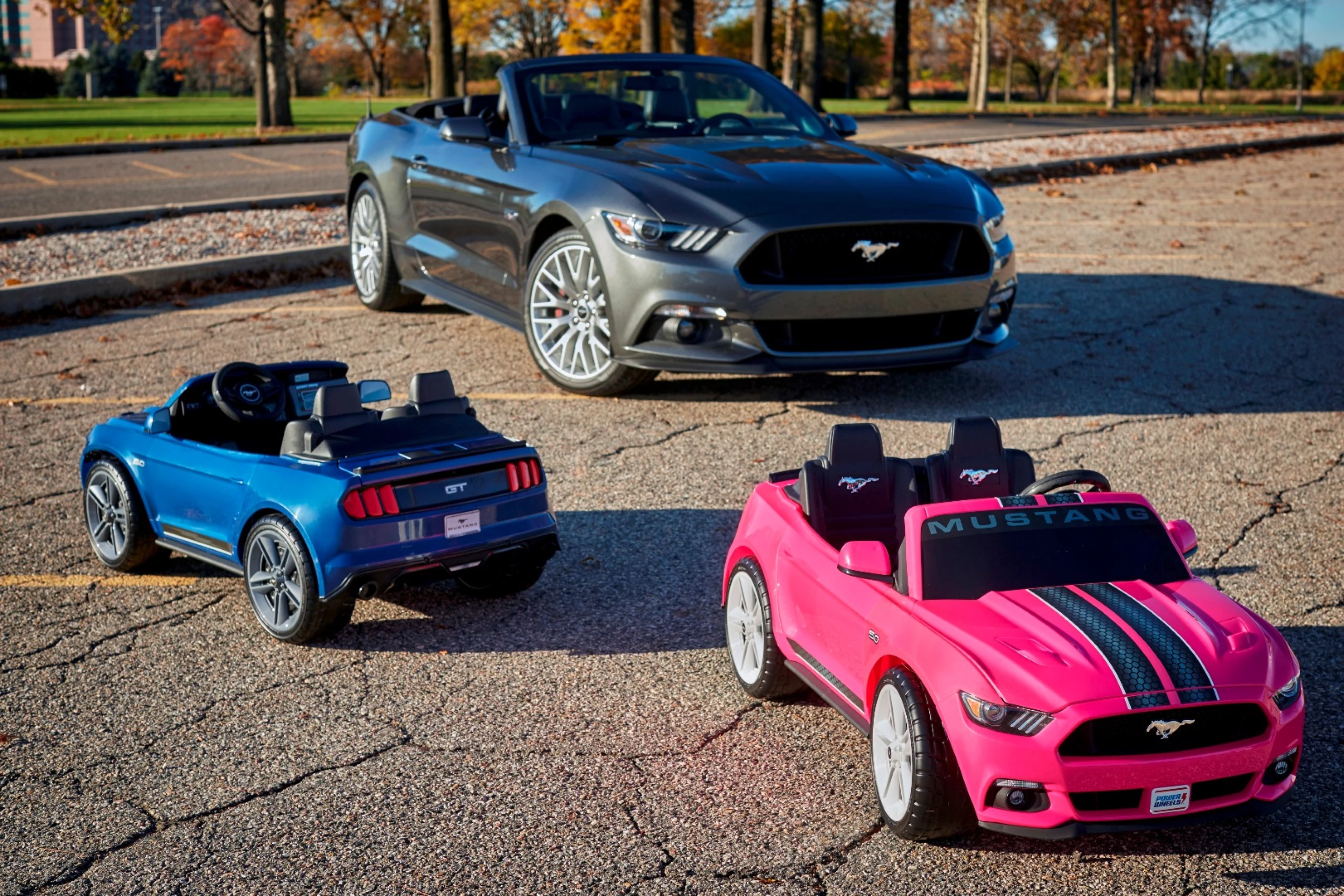 Kids' Mustang gets traction control and other "big car" tech