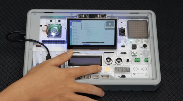 CrowPi 3: portable lab for AI and electronics learning