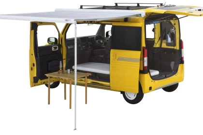 Honda N-Van solo micro-camper seeks out true solitude and zen