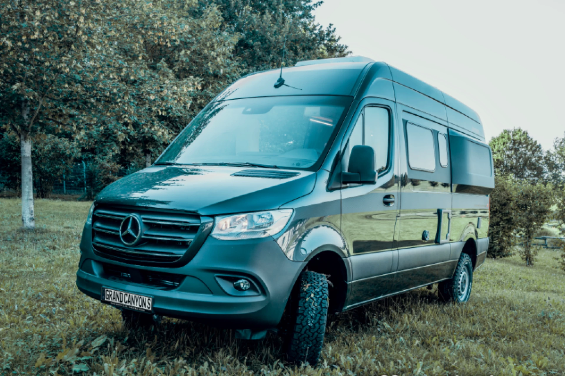 Hymer previews the future of Mercedes Sprinter 4x4 adventure camper vans