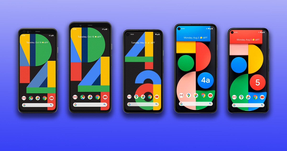 Google Pixel phone comparison: Pixel 4, 4 XL vs. 4a, 4a 5G and Pixel 5