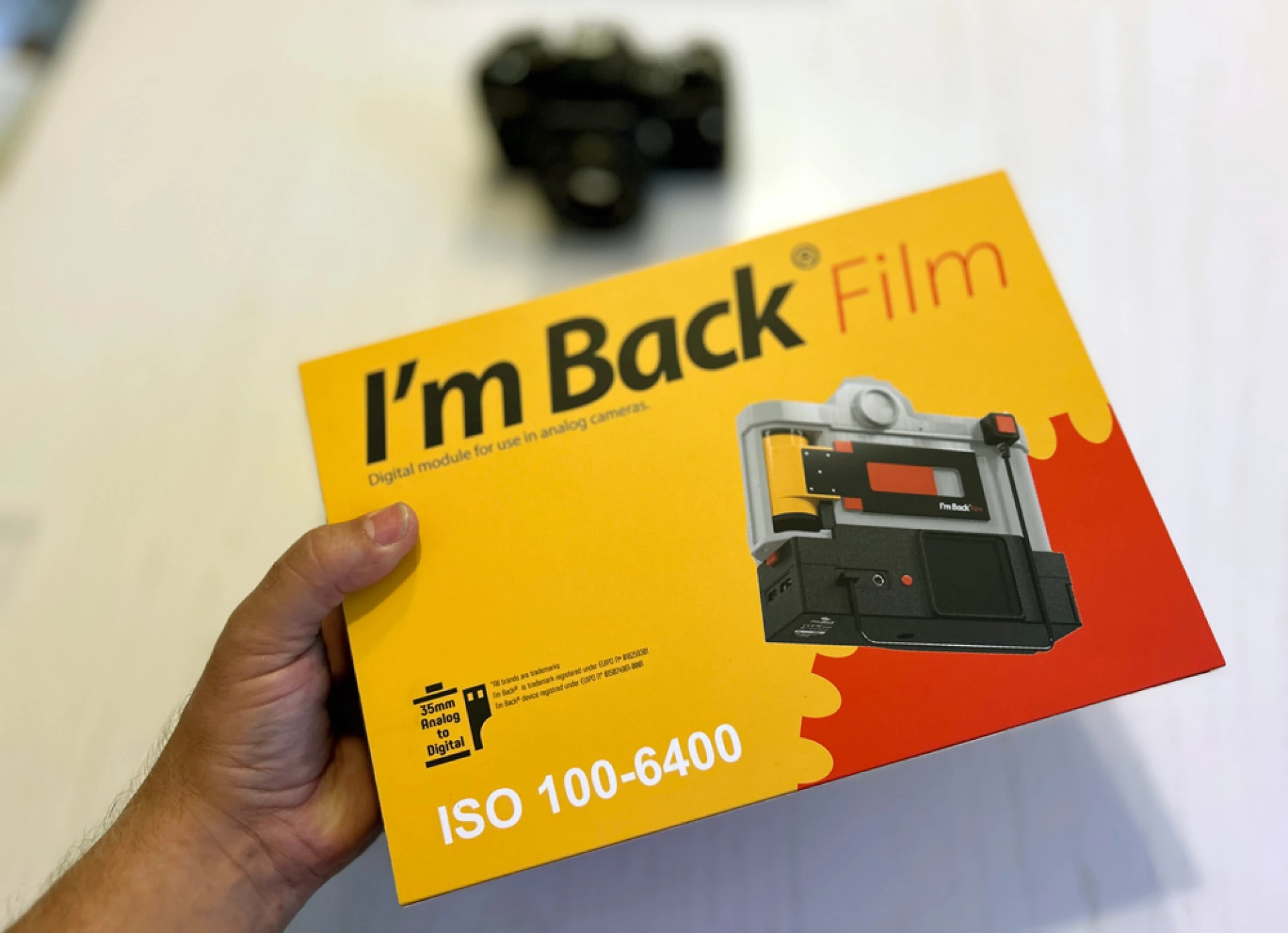 "Digital film roll" brings analog cameras out of retirement