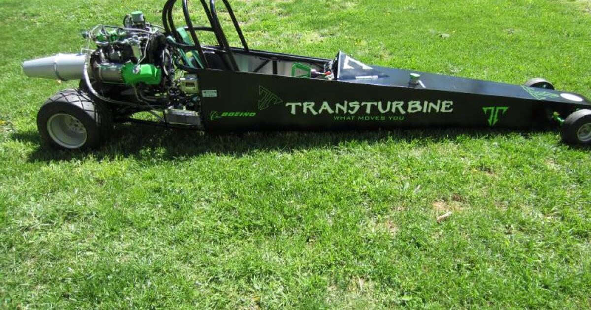 Jet-powered junior dragster for sale on eBay