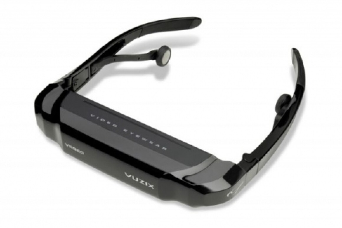 Vuzix immersive video eyewear - the wearable 62-inch screen