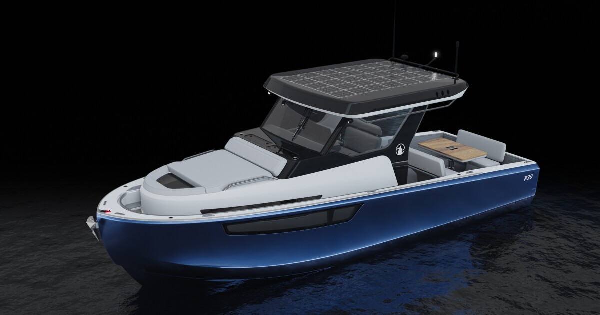 R30 electric day cruiser revealed ahead of official December launch