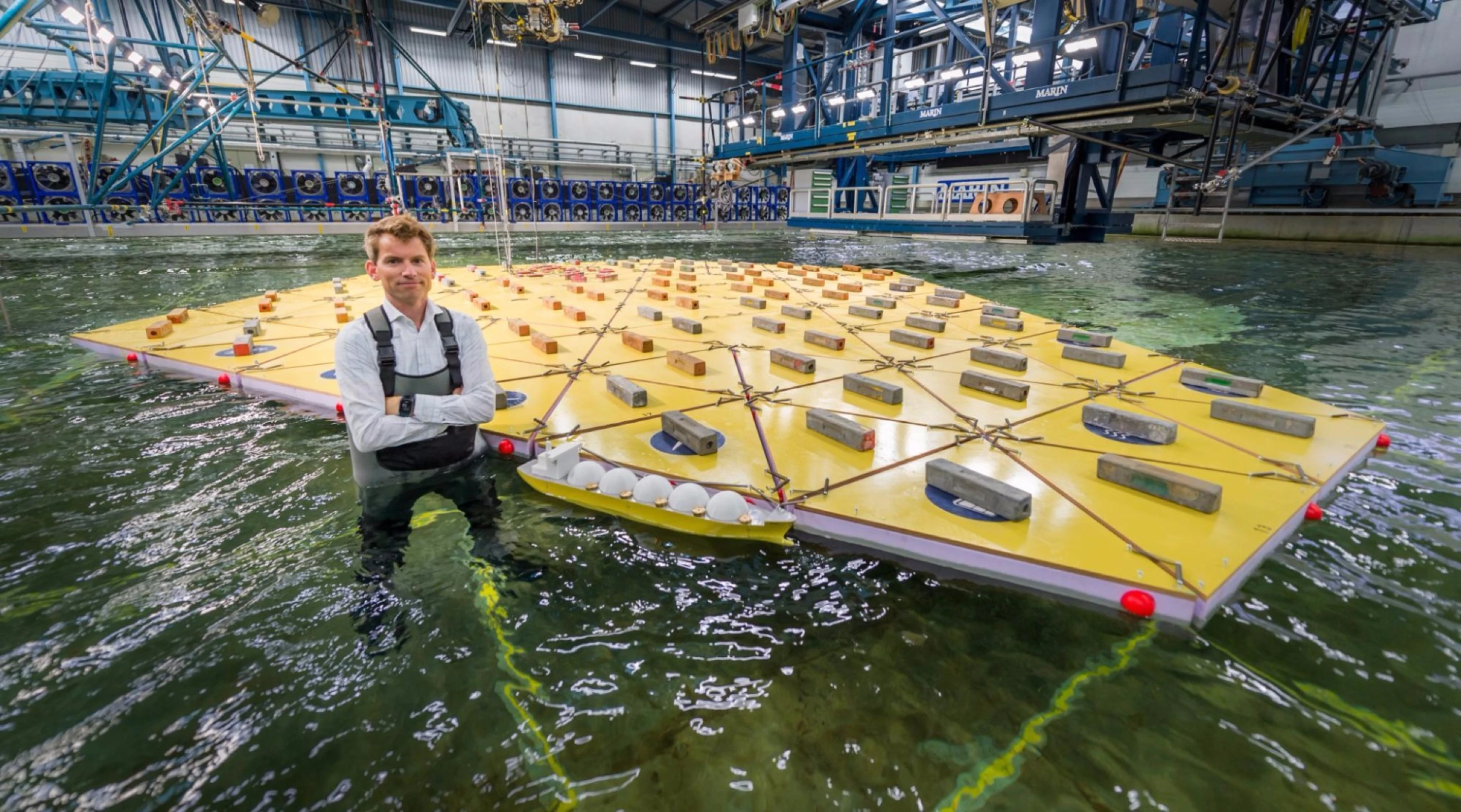 Artificial floating islands could expand liveable space at sea