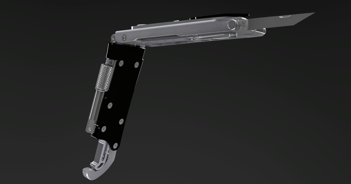 Modular multitool splits in half for two-handed tasks