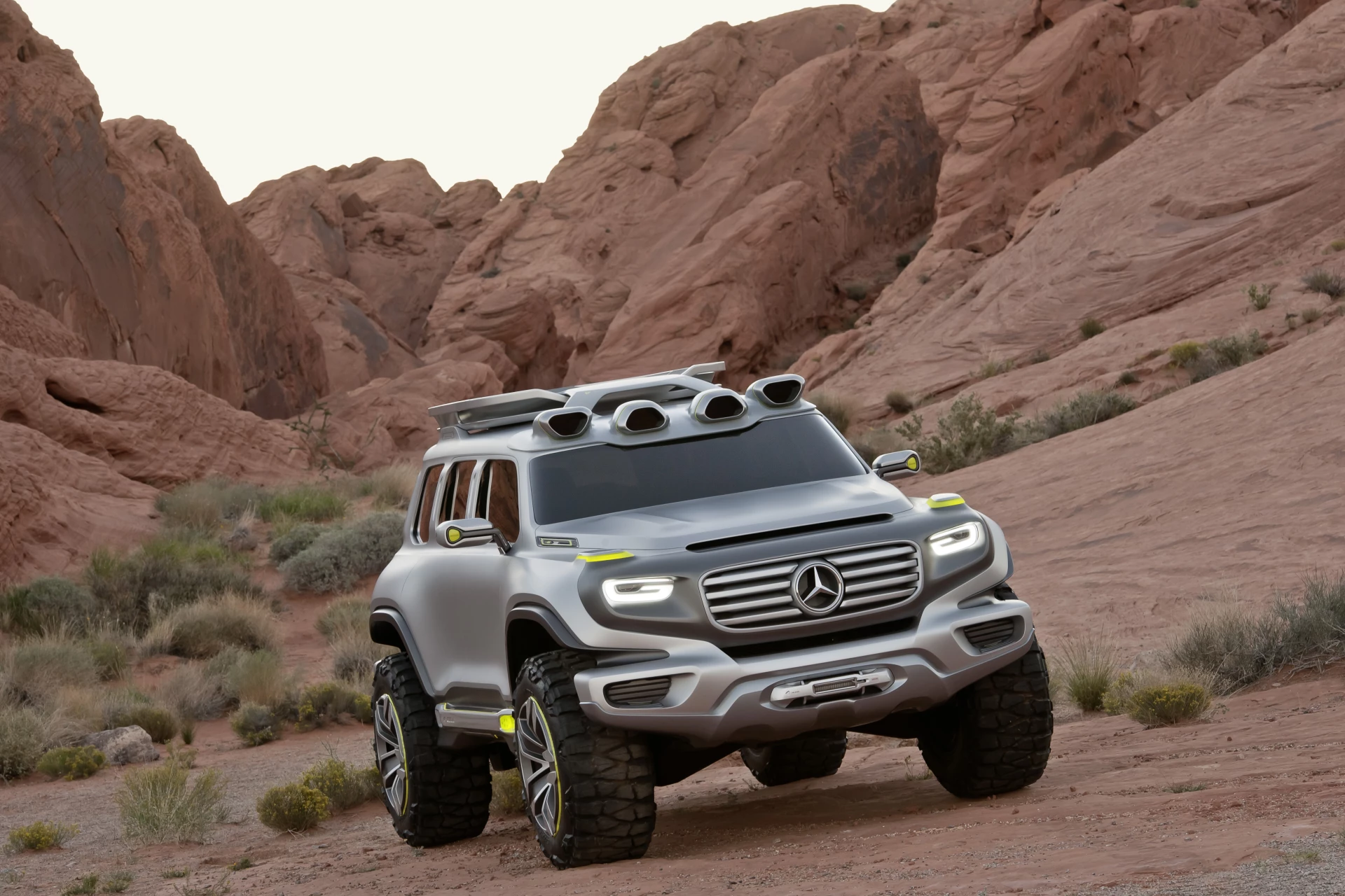 Mercedes Benz off-roader of the future – the Ener-G-Force