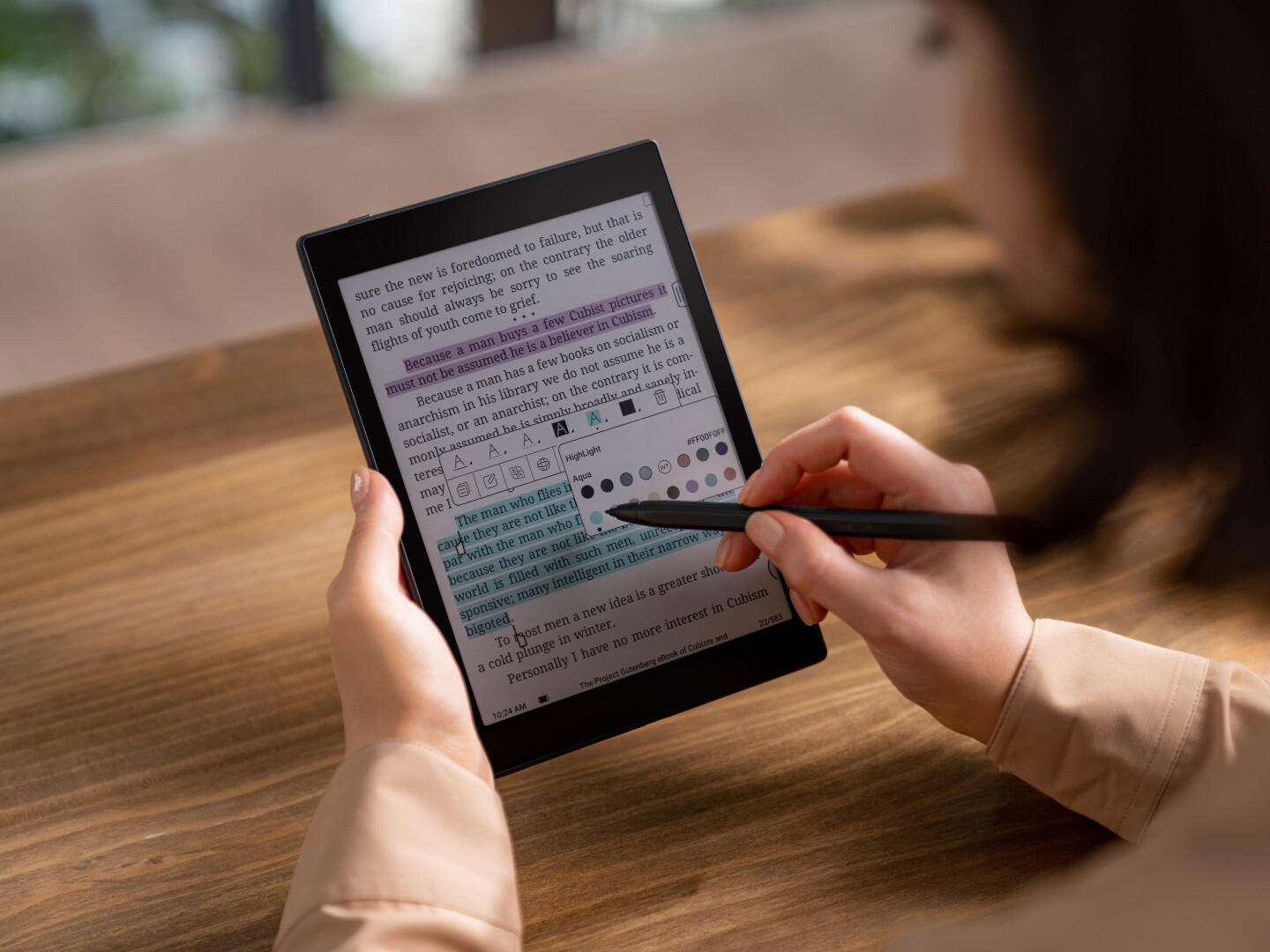 Onyx launches compact pocket PC with eye-friendly color ePaper screen