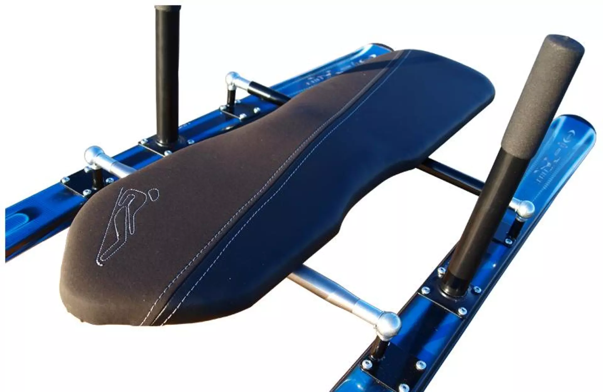 Snowbull sled takes skiing lying down