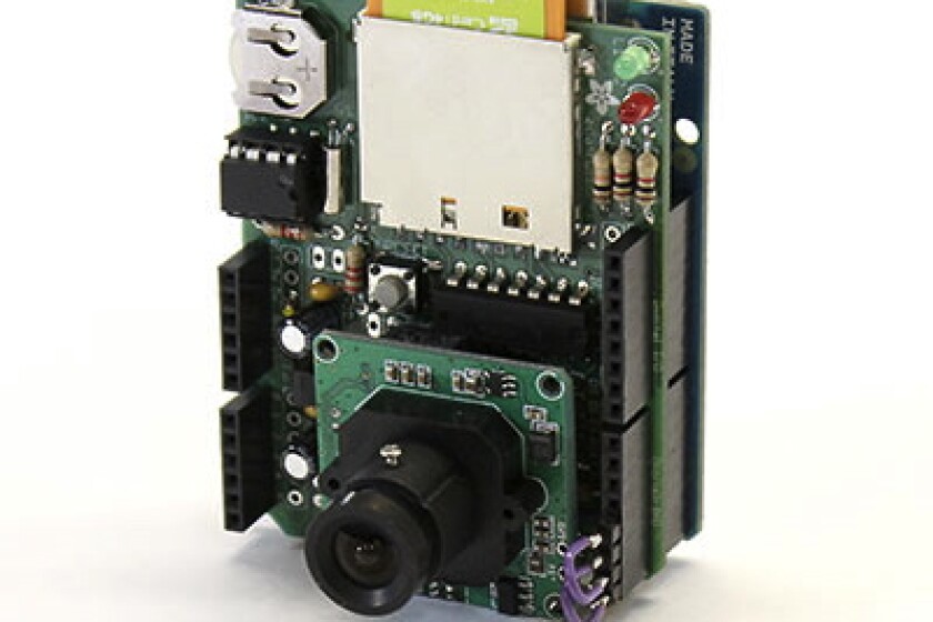 Build your own motion-triggered "Internet of Things" camera