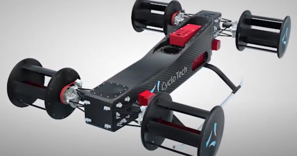 CycloTech shows first flight of its cyclo-rotor eVTOL prototype