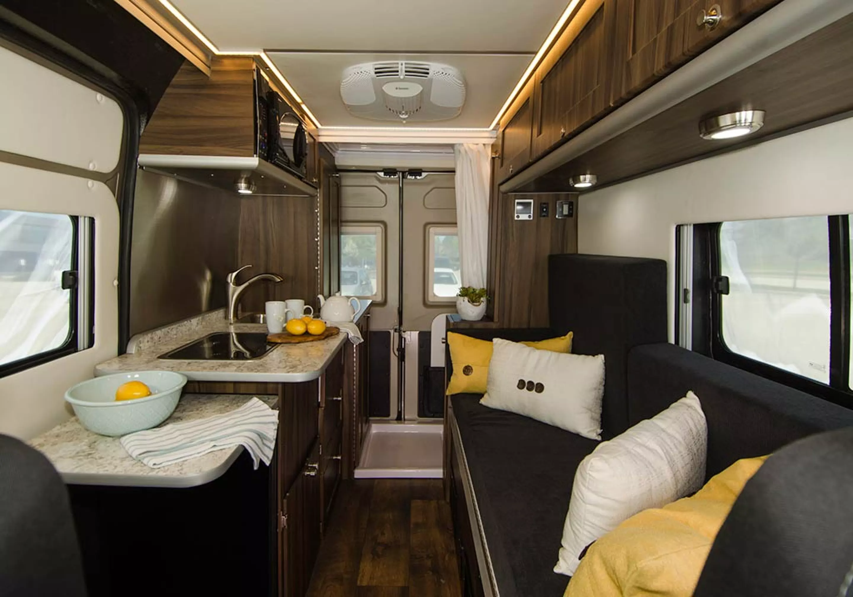 Compact, Euro-inspired American camper van supports one- and two-person ...