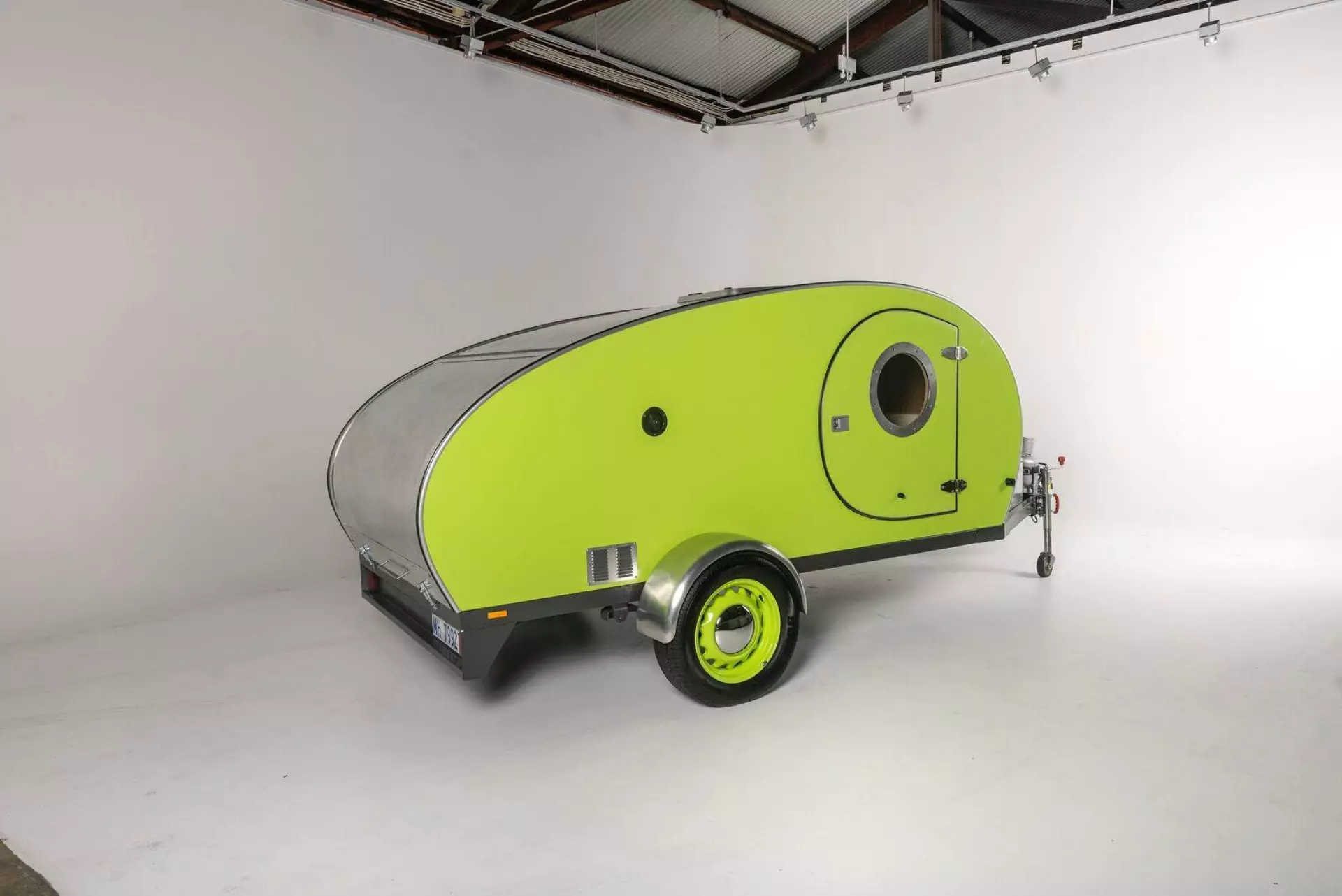 Cool Beans adds extra curves and color to the humble teardrop trailer