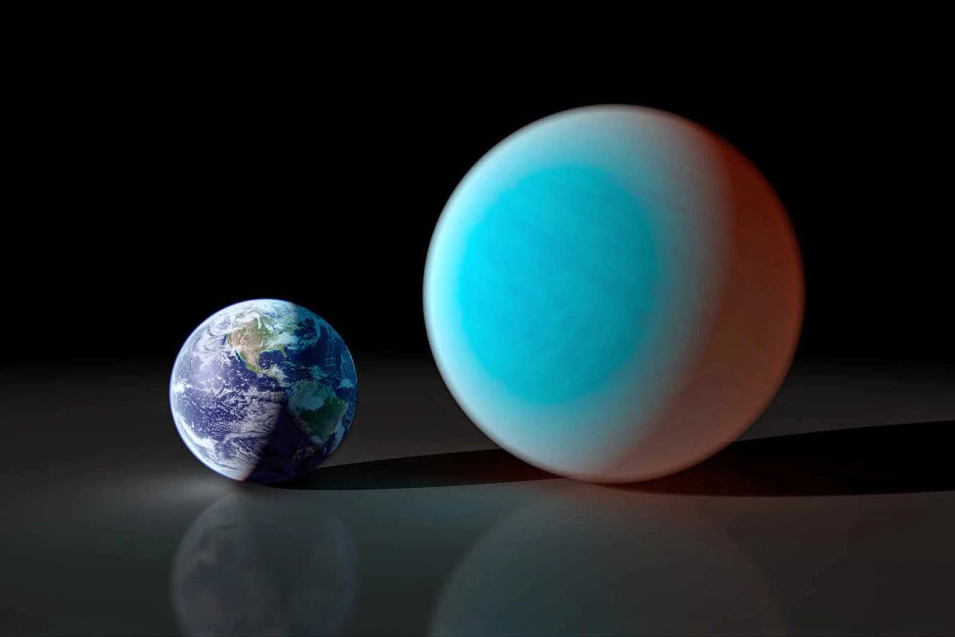 Detection of super-Earth transit puts ground-based telescopes in the hunt