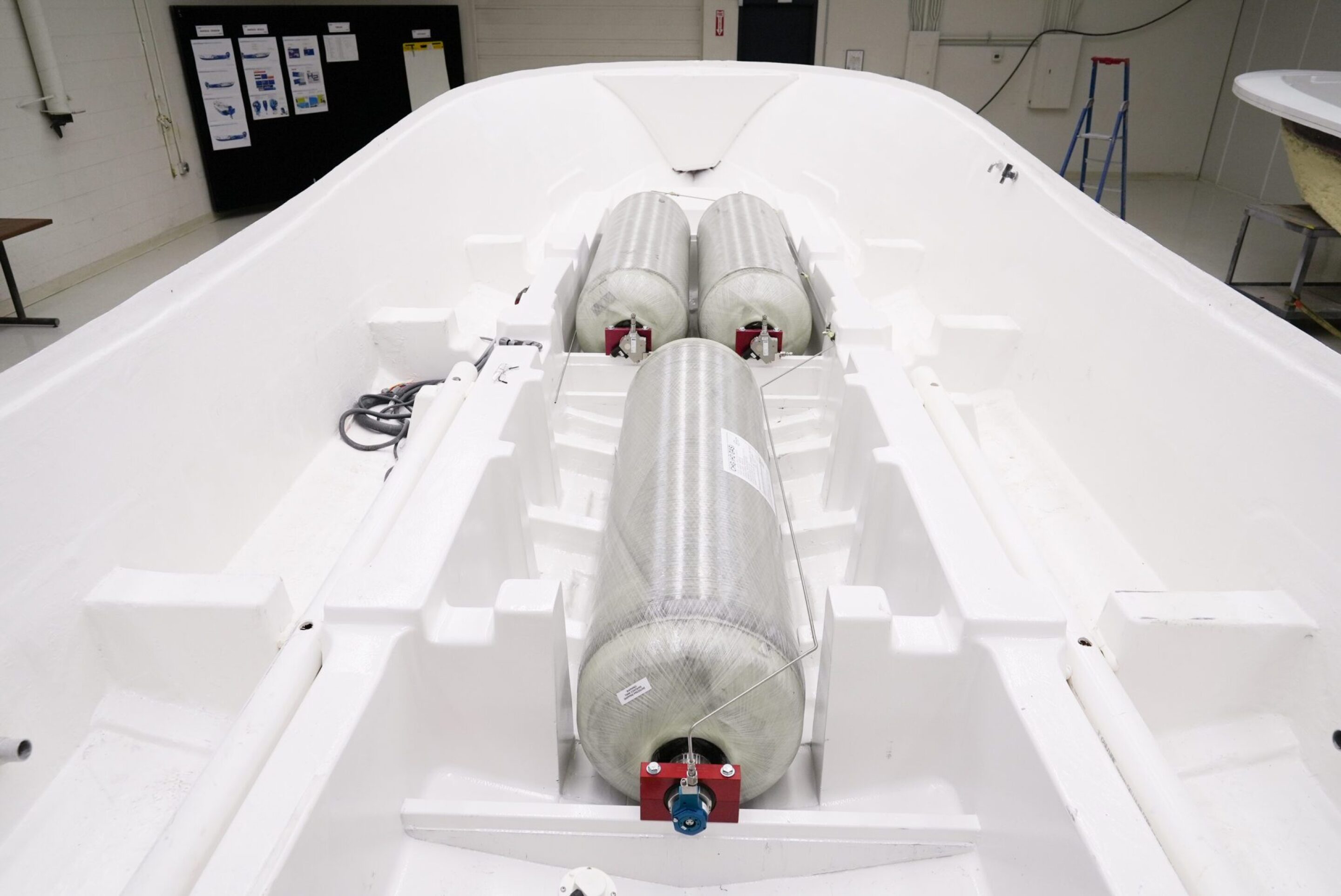 Yamaha's world-first hydrogen outboard unveiled on prototype boat