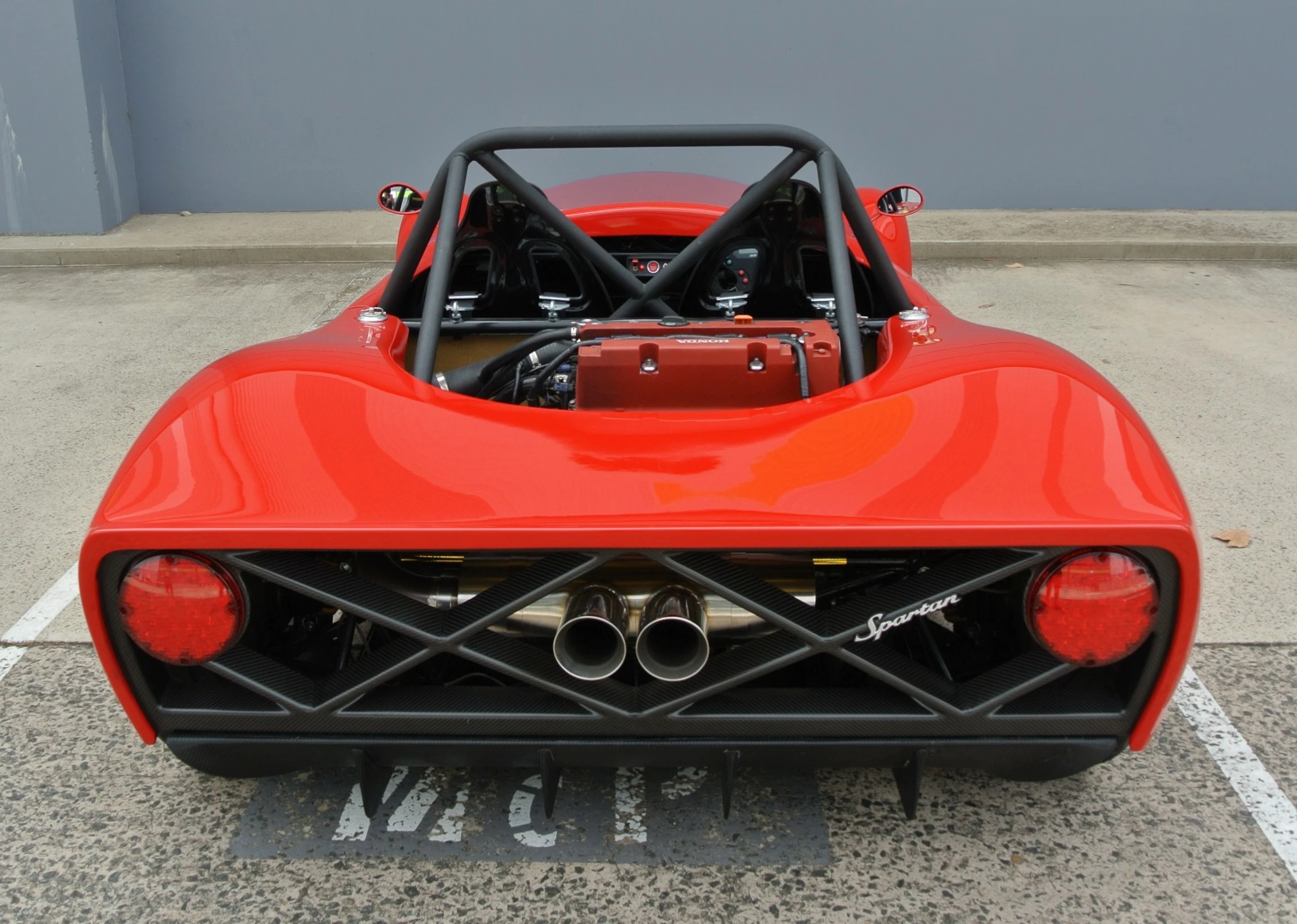The Spartan: A 400-horsepower space-framed track toy from Australia