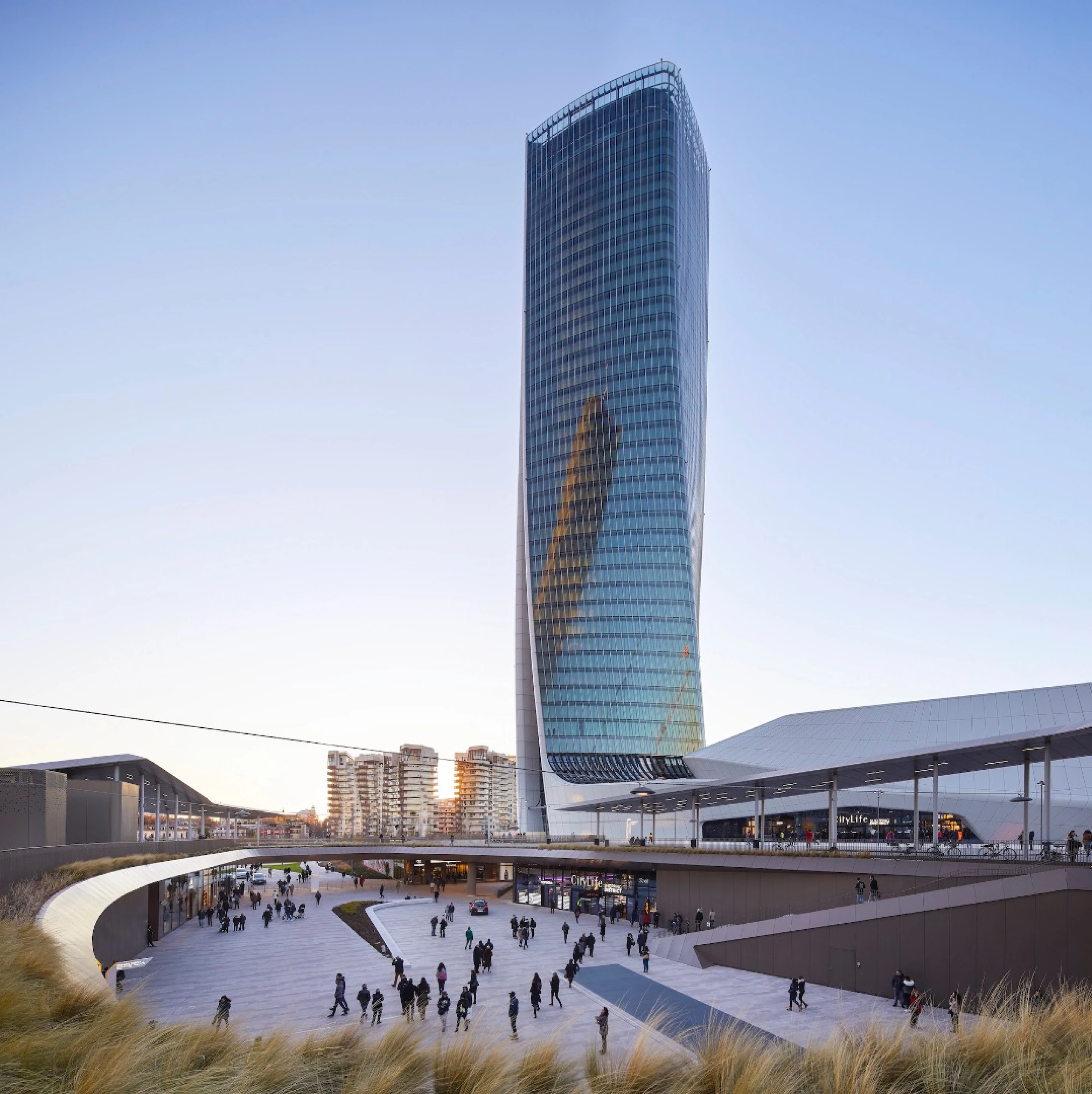 Zaha Hadid-designed tower does the twist