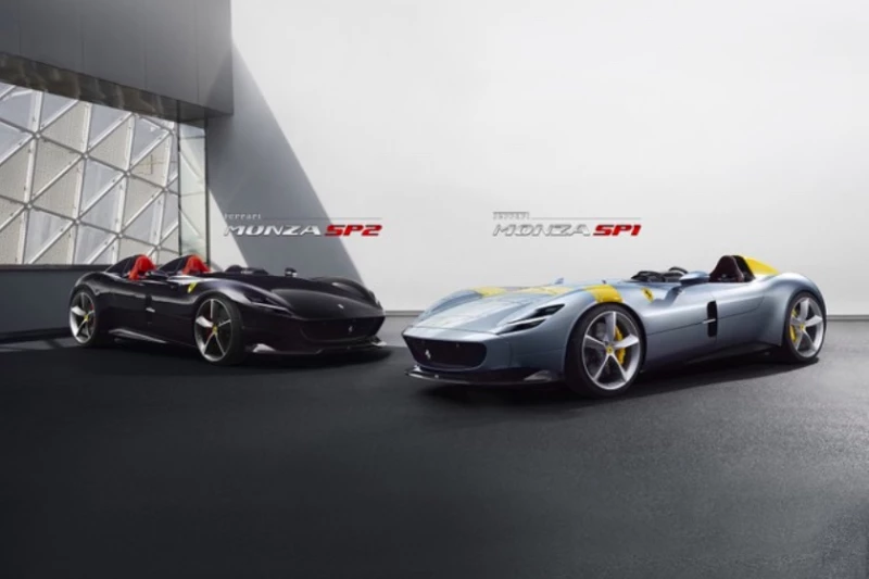 Ferrari injects classic, windscreen-less beauty into Monza special editions
