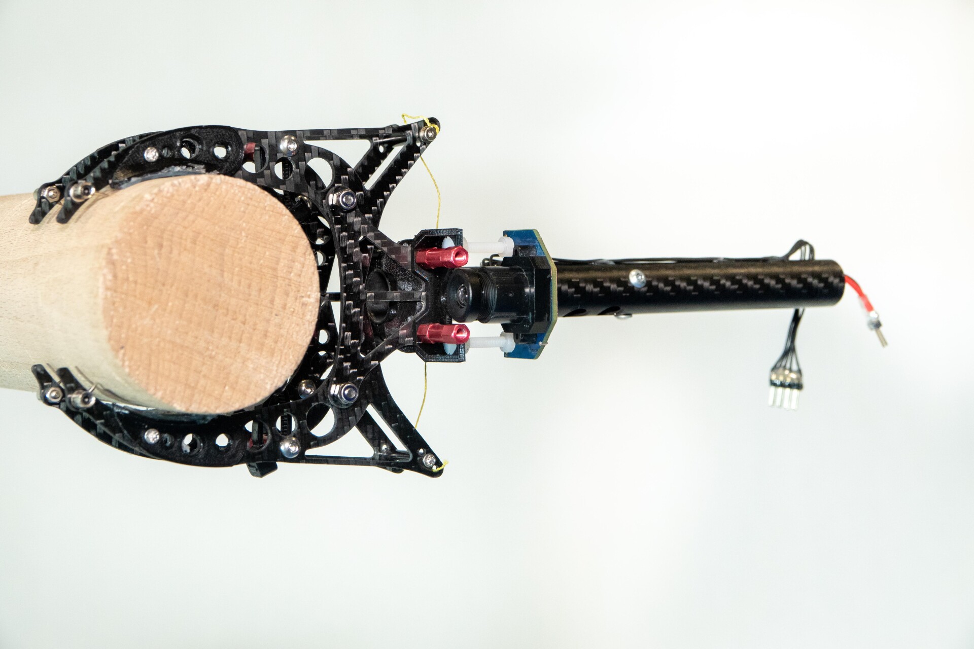 Autonomous P-Flap ornithopter uses a claw to perch like a bird